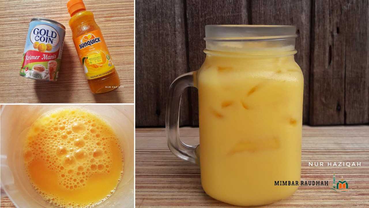 Cara Buat Air Oren Paling Sedap. Cuma Guna 2 Bahan Je, Ala-Ala Oren ...