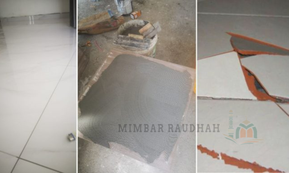 Tip Penting Pasang Jubin, Elak Lantai Meletup atau Terangkat dengan ...